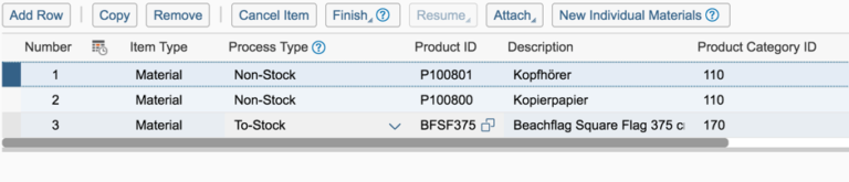 Bösch ERP - Stock procurement and Non-stock procurement in SAP Business ...